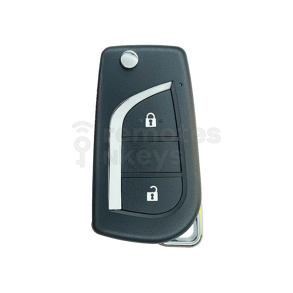 Keydiy KD Universal Flip Remote Key 2 Buttons Toyota Type B13-2 ...