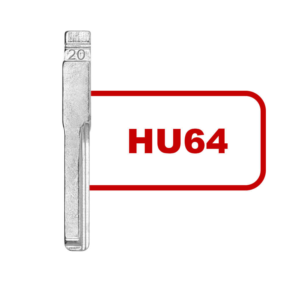 Keydiy Xhorse Universal Flip Remote Blade HU64 For Mercedes – Remotes ...