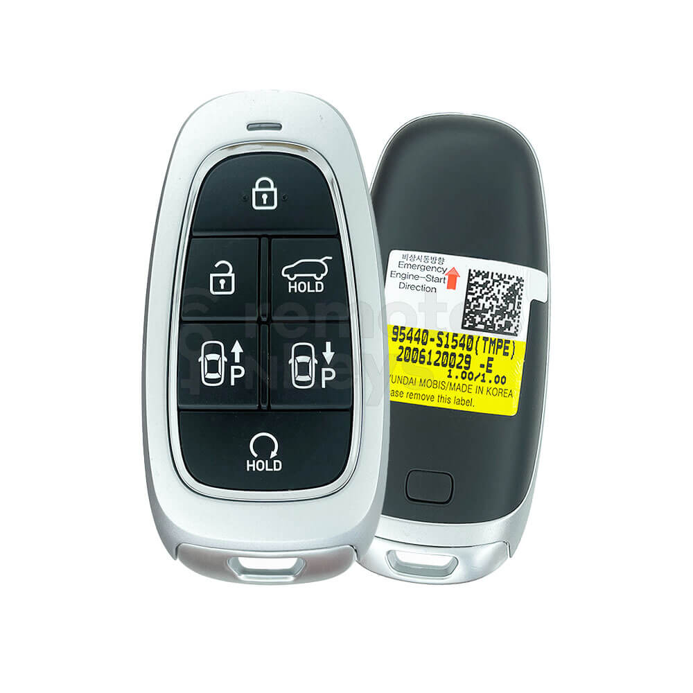 Hyundai Santa Fe 2021 Original 6 Buttons Smart Remote Key ID47 433MHz ...