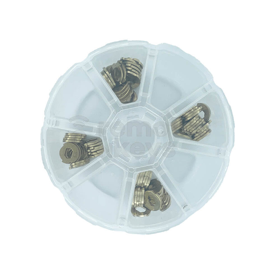 Ford Lock Wafer Set (FO21) - 4 Different Sizes – Remotes and Keys