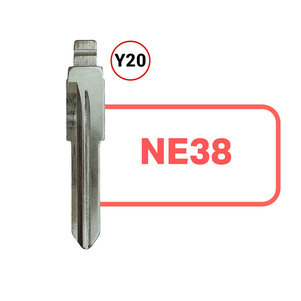 Keydiy Xhorse Universal Flip Remote Blade NE38/NE75 For Land Rover ...